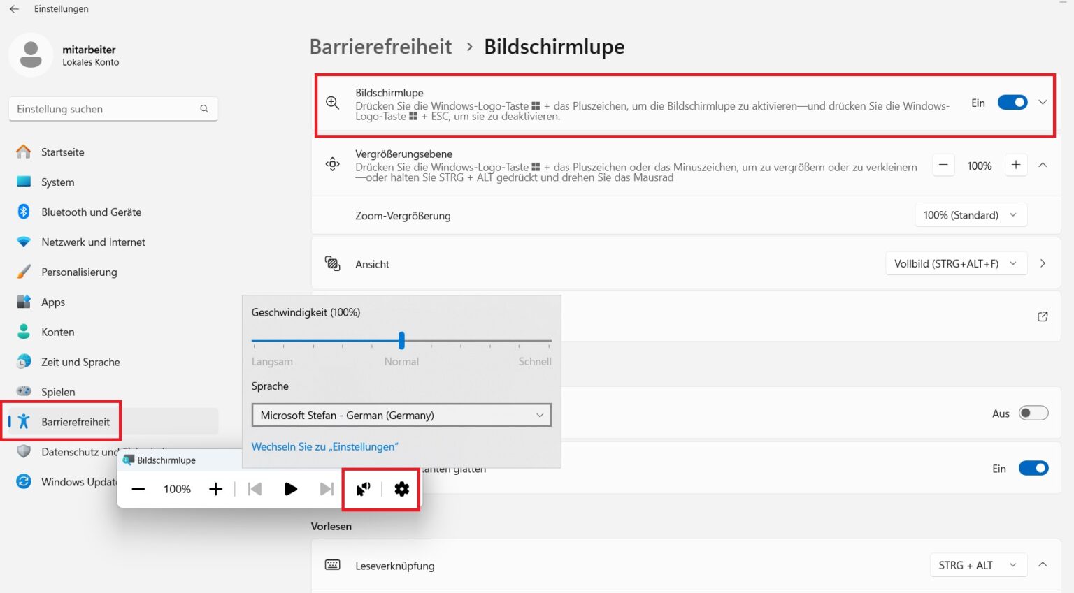 Hören statt lesen: Vorlesefunktionen in Betriebssystemen – Netzwerk ...